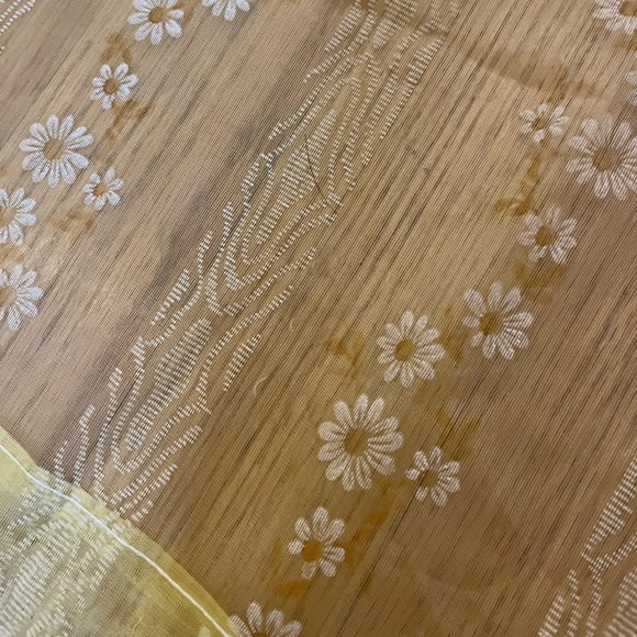 Accents | Vintage Pair Of Sheer Daisy Curtains | Poshmark